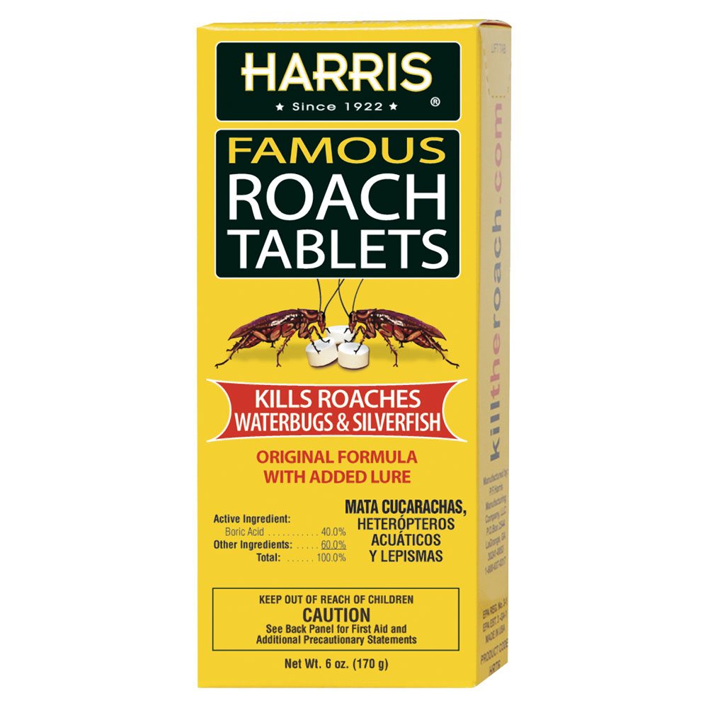 Harris Famous Boric Acid Roach Tablets - La Grange, TX - Farmers Lumber ...