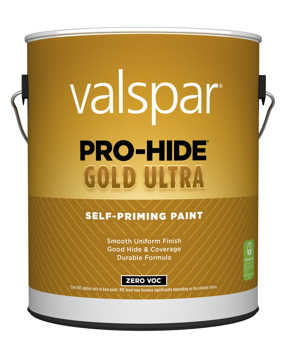 Valspar® Pro-Hide® Gold Ultra Interior Self-Priming Paint Flat 1 Gallon ...