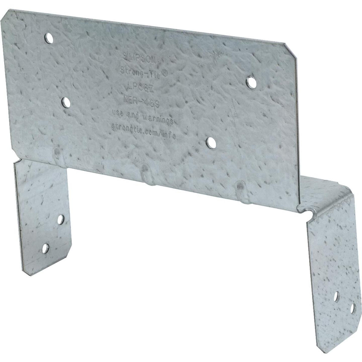 Simpson Strong-Tie 6 In. x 6 In. 16 ga Galvanized Post Beam Cap - La ...