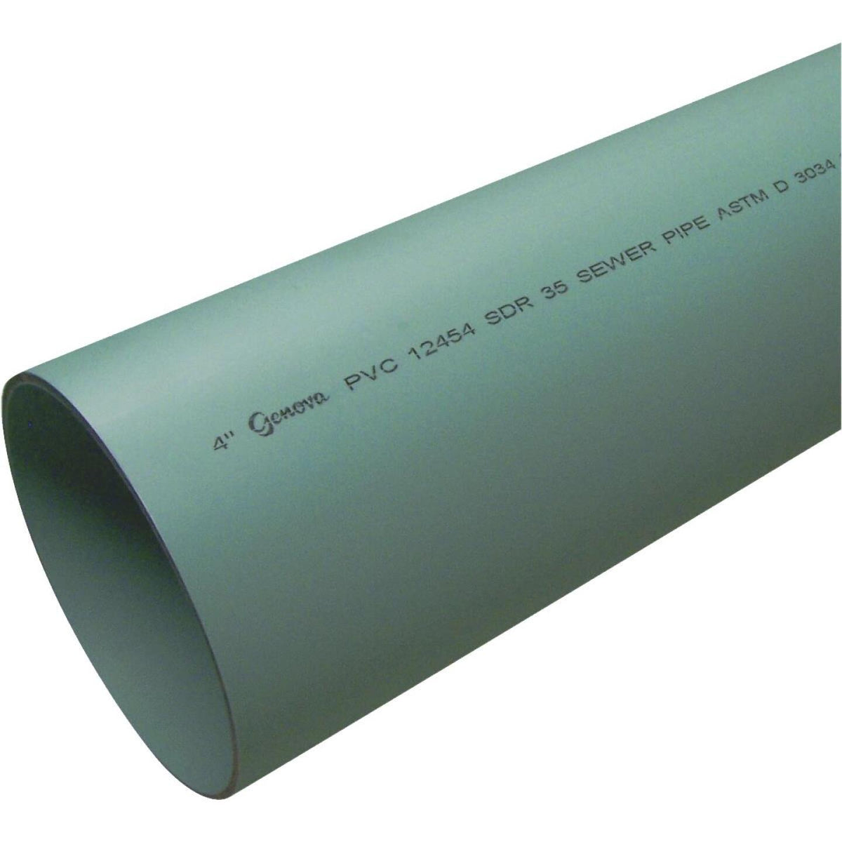 Charlotte Pipe 6 In. x 10 Ft. Solid SDR35 PVC Drain & Sewer Pipe ...