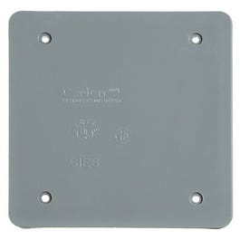 Blank Box Cover, PVC, 2-Gang - La Grange, TX - Farmers Lumber Company