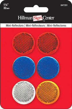 1-1/4 ASSORTED COLORS REFLECTORS - La Grange, TX - Farmers Lumber Company
