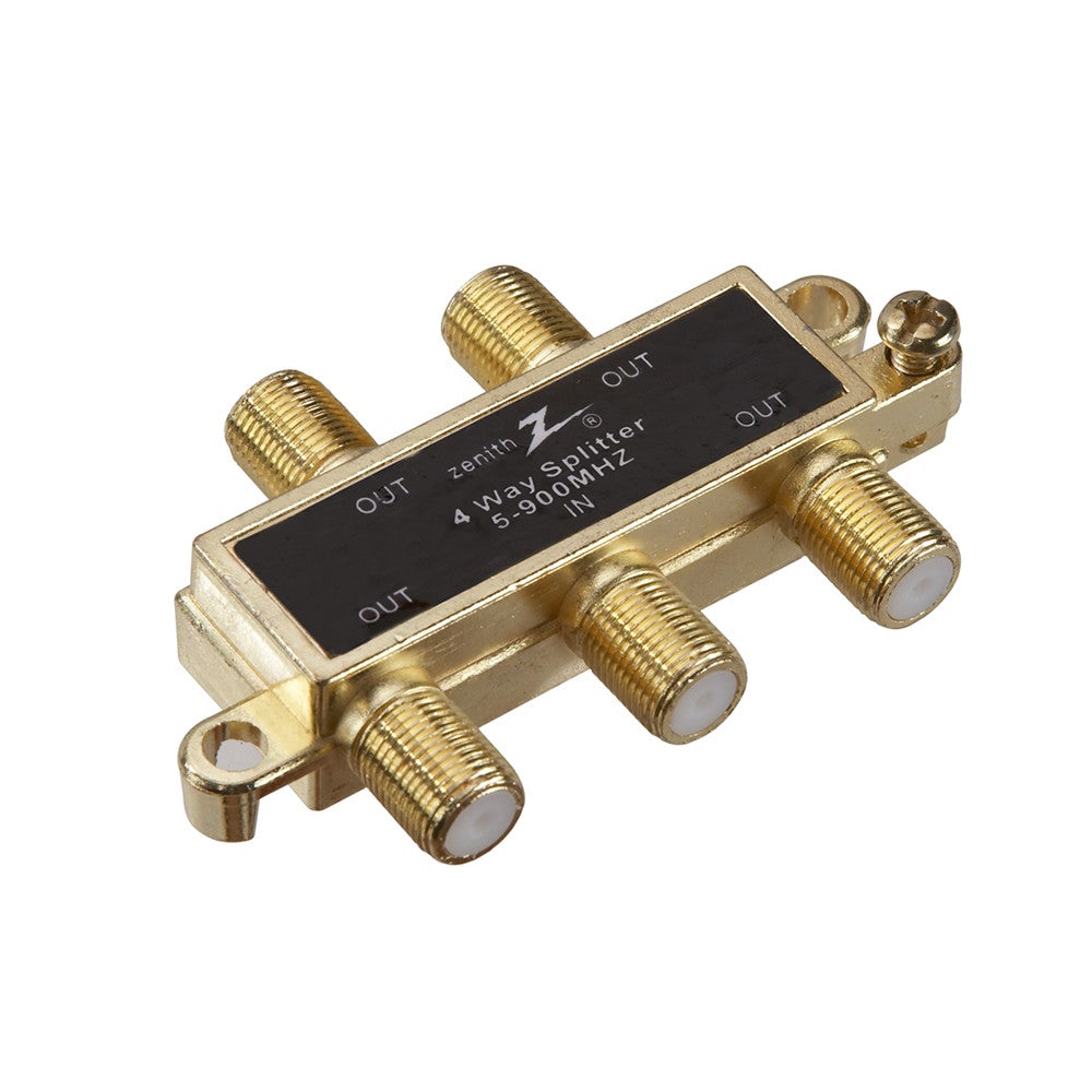 Zenith 4 Way Coax Splitter | VS1001SP4W - La Grange, TX - Farmers ...